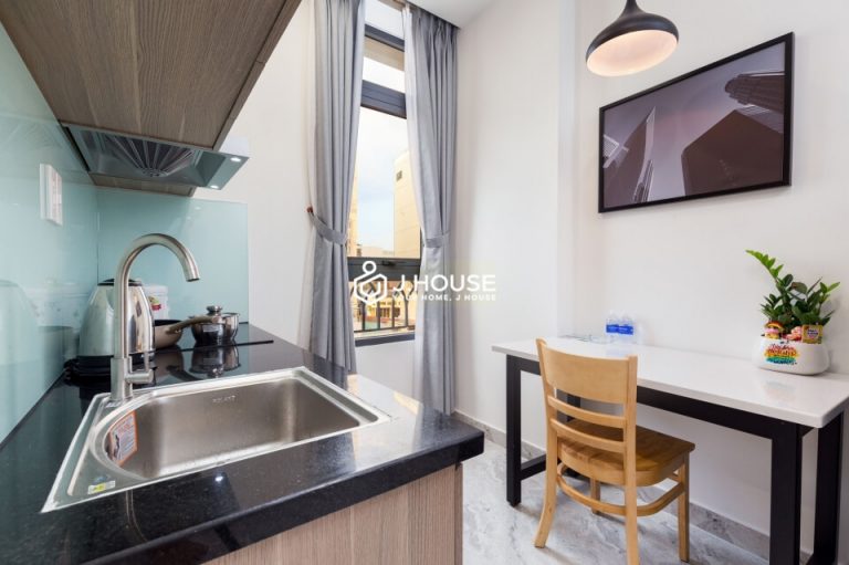 Bright Apartment With Balcony At Yours Apartment Phu Nhuan (Type4) | JHouse.vn