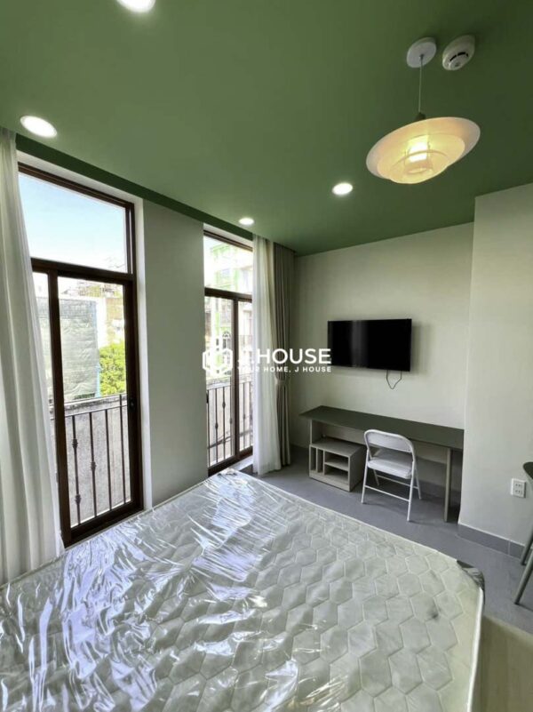 Refreshing Green Studio For Rent In District 5 - Homes Sense | JHouse.vn