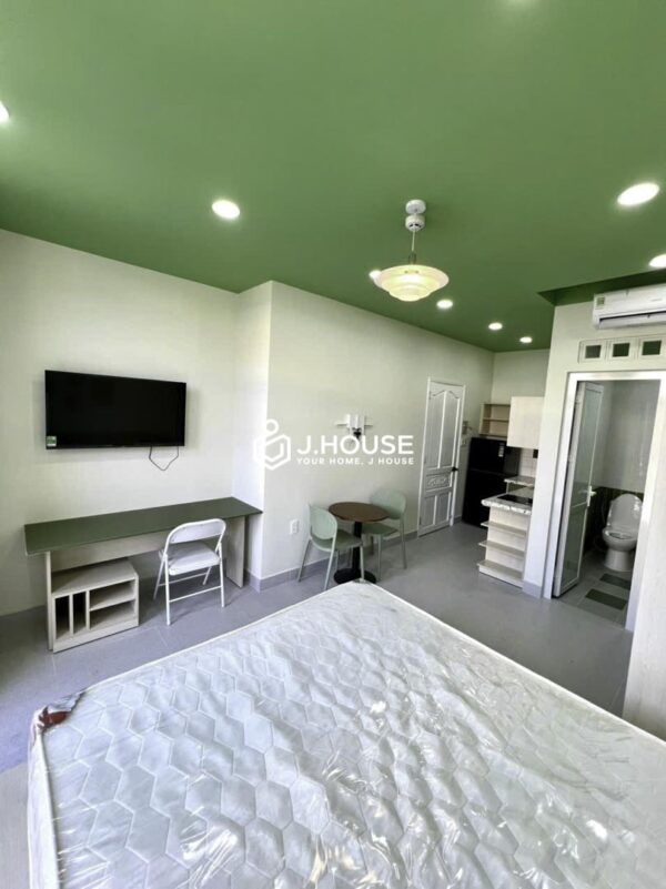 Refreshing Green Studio For Rent In District 5 - Homes Sense | JHouse.vn